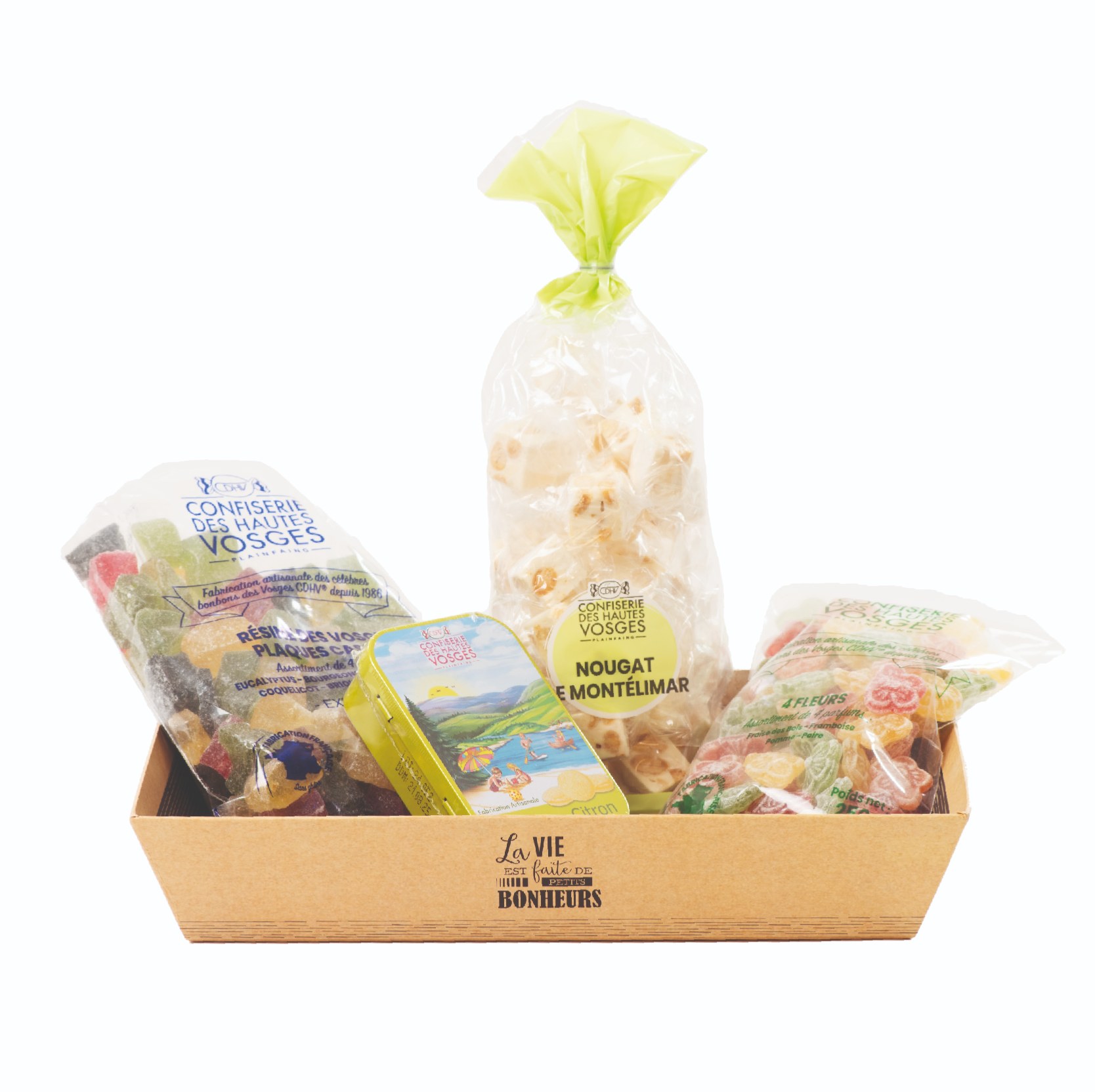 Coffret garni de bonbon des Vosges - Confiserie - CDHV