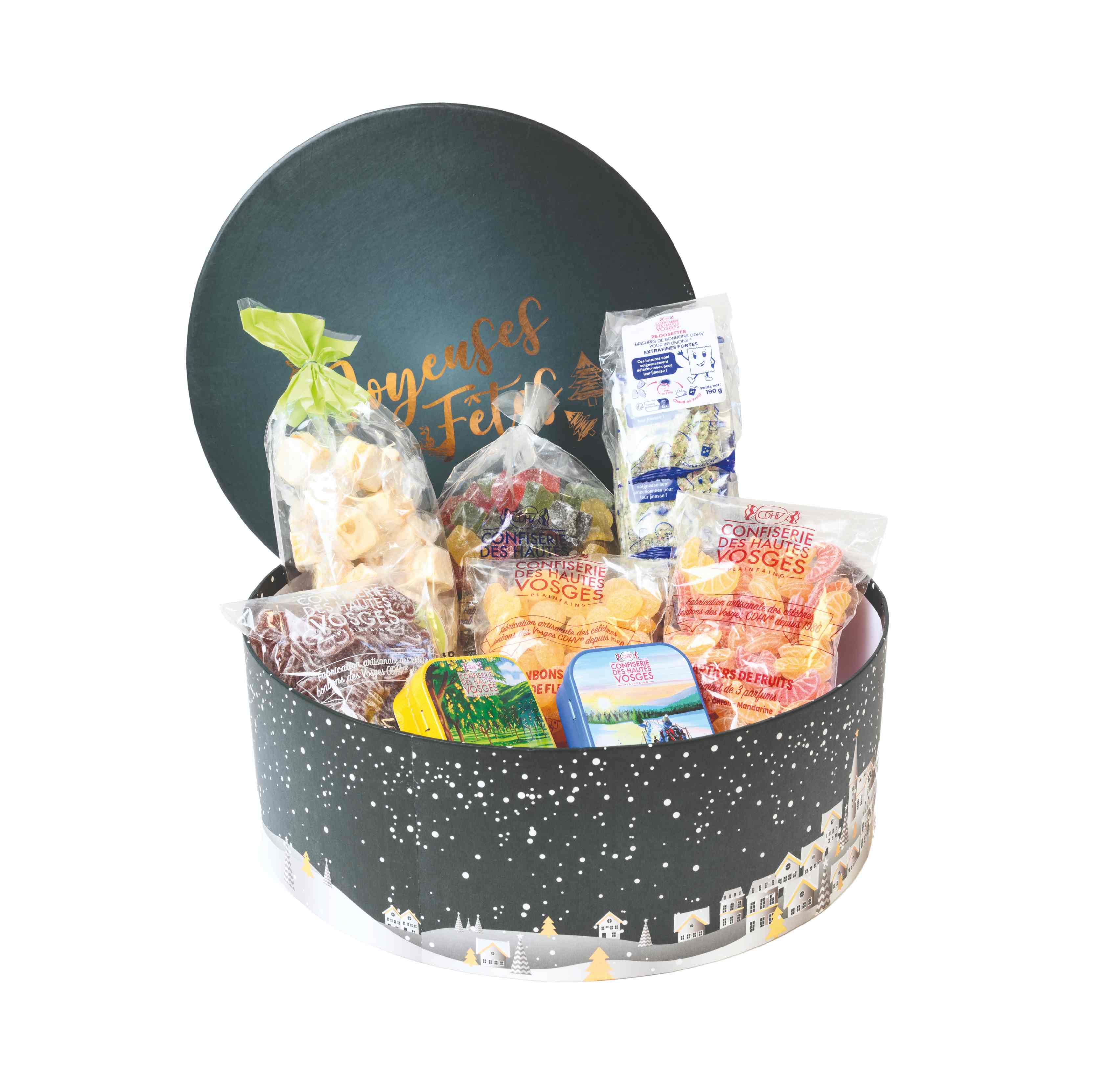 Méga Box de Noël de bonbon des Vosges - Confiserie artisanale